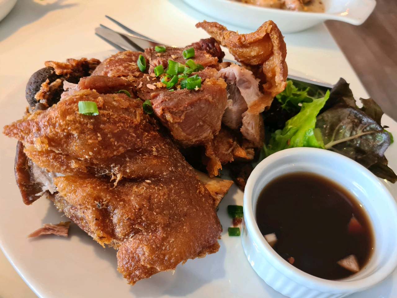 Pamana cafe restaurant in Chatswood, Sydney. Crispy pata, bicol express ...