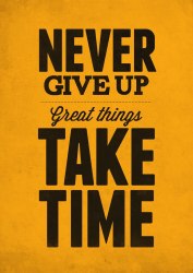 Never give up! Learning a foreign language can be one of the most ...