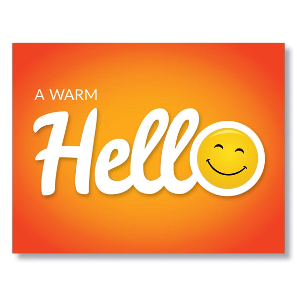 Greetings are important. A greeting can be so powerful that it can even ...