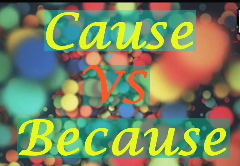 Hey everyone! So I see a lot of people using “cause” thinking it’s the ...