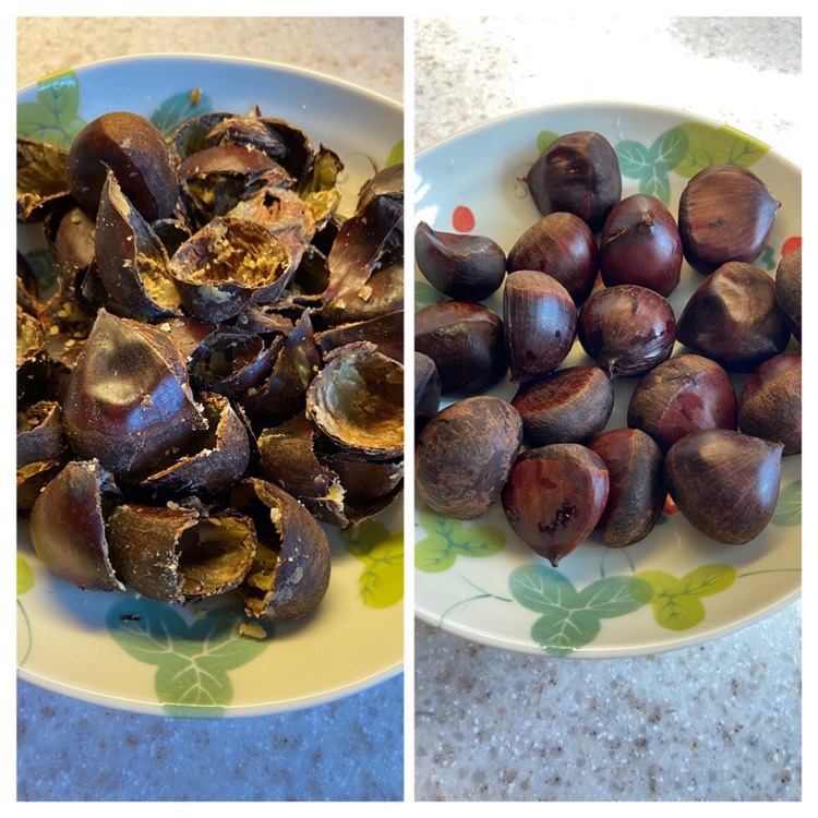 I cooked chestnuts incorrectly and they came out crumbly. It was my ...