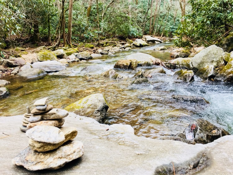 昨日またハイキングした〜 デカい滝もあった！ あと、久しぶりにロックホッピング(つまり、立ってる岩から次の岩までジャンプするという活動)できて ...