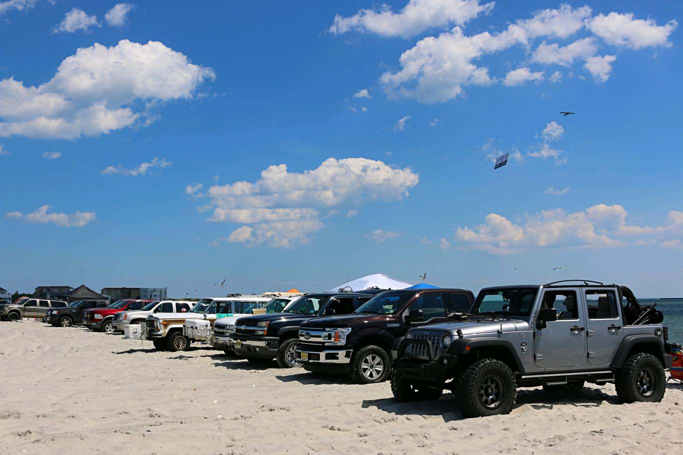 Brigantine Beach, New Jersey. It's one of the couple places where 4 ...