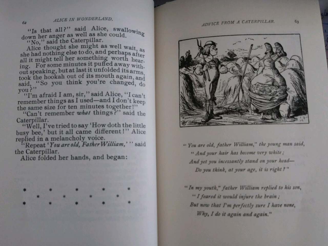 Lectura en Inglés: Alice in Wonderland Chapter 5: Advice from a ...