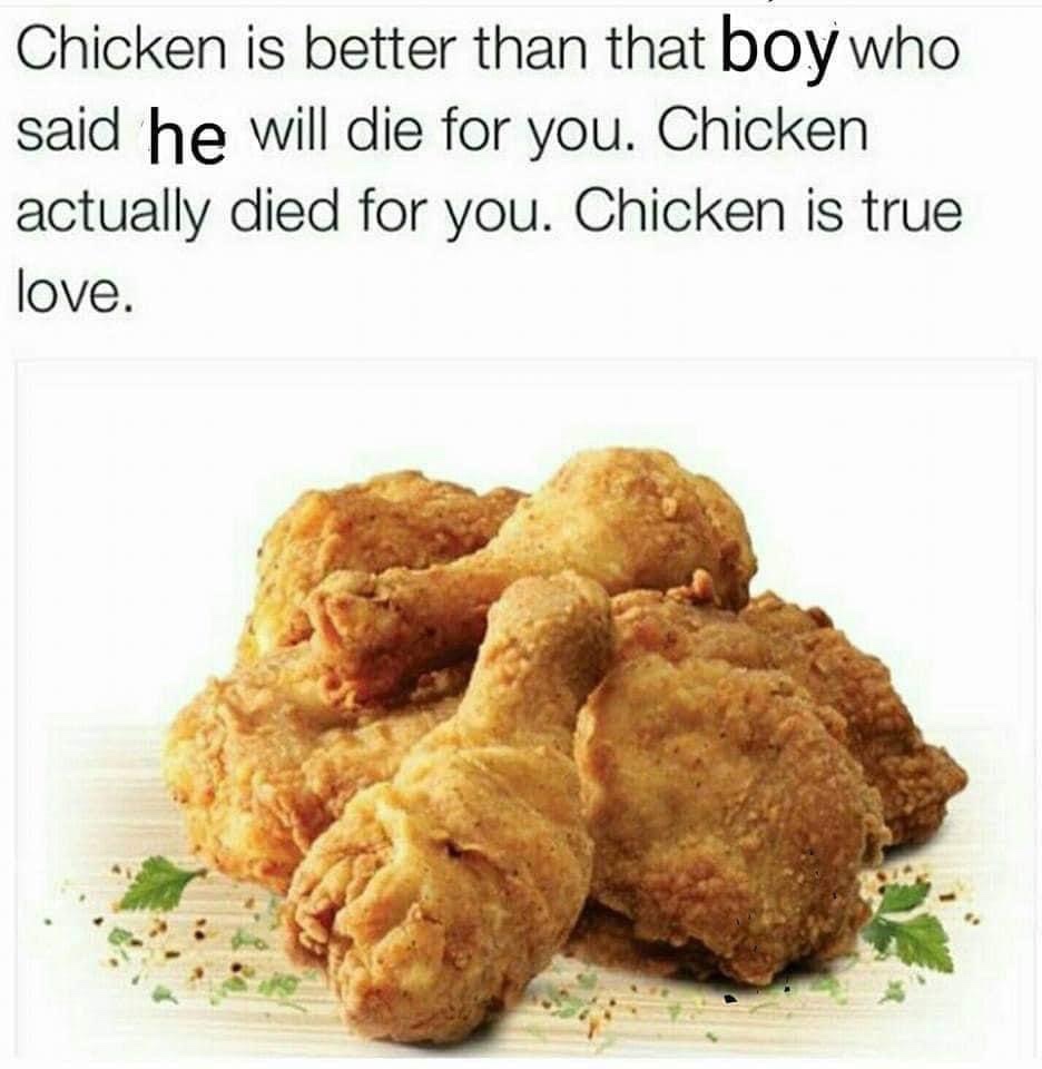 I need to rethink my love life ! Whoever created this meme ain’t lying ...