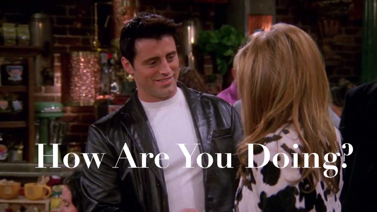 Basic ways to ask someone how they are doing: 1. How are you? 2. How ...